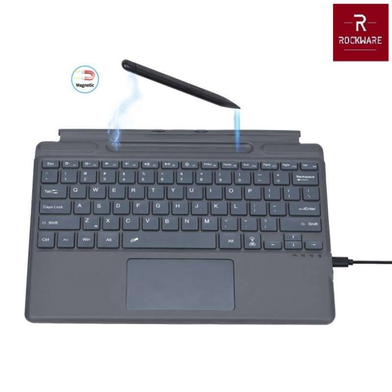 Jual Rockware Rw-2089d - Bluetooth Keyboard For Surface Pro 8 - X Di ...
