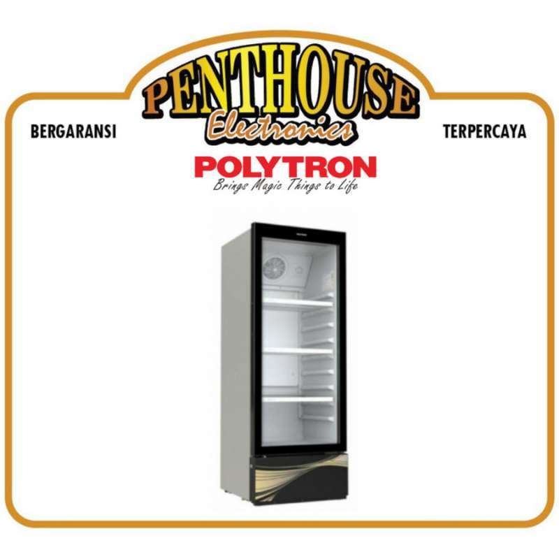 Jual Polytron Showcase SCN 187 / SCN187 180L Elegant Borderless Design ...