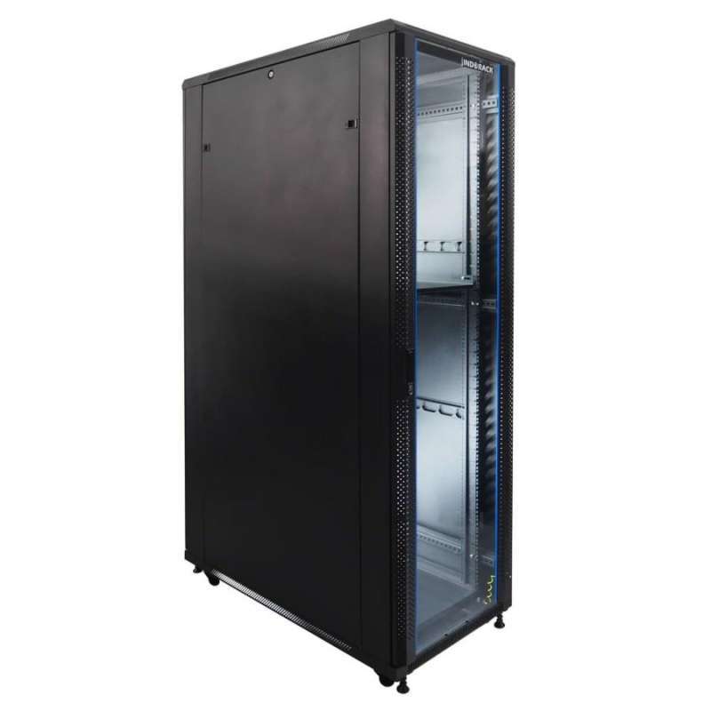Jual Rack Server Ir11542g Indorack Standing Close Rack Glassdoor 42u ...