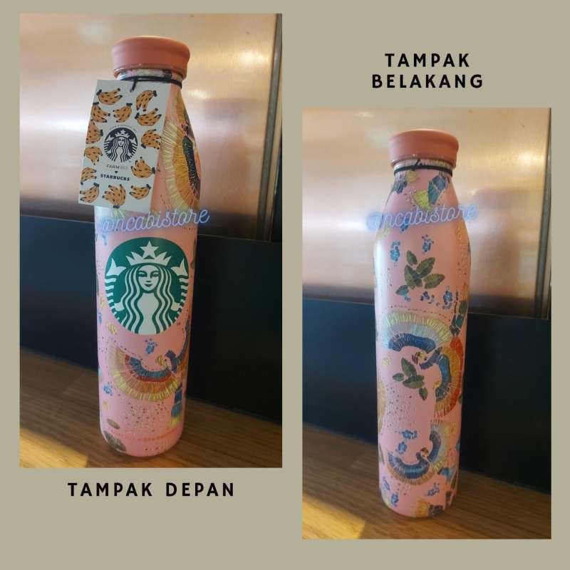 Jual Starbucks Tumbler Botol Toucan Pink 20oz di Seller Ncabi Store ...