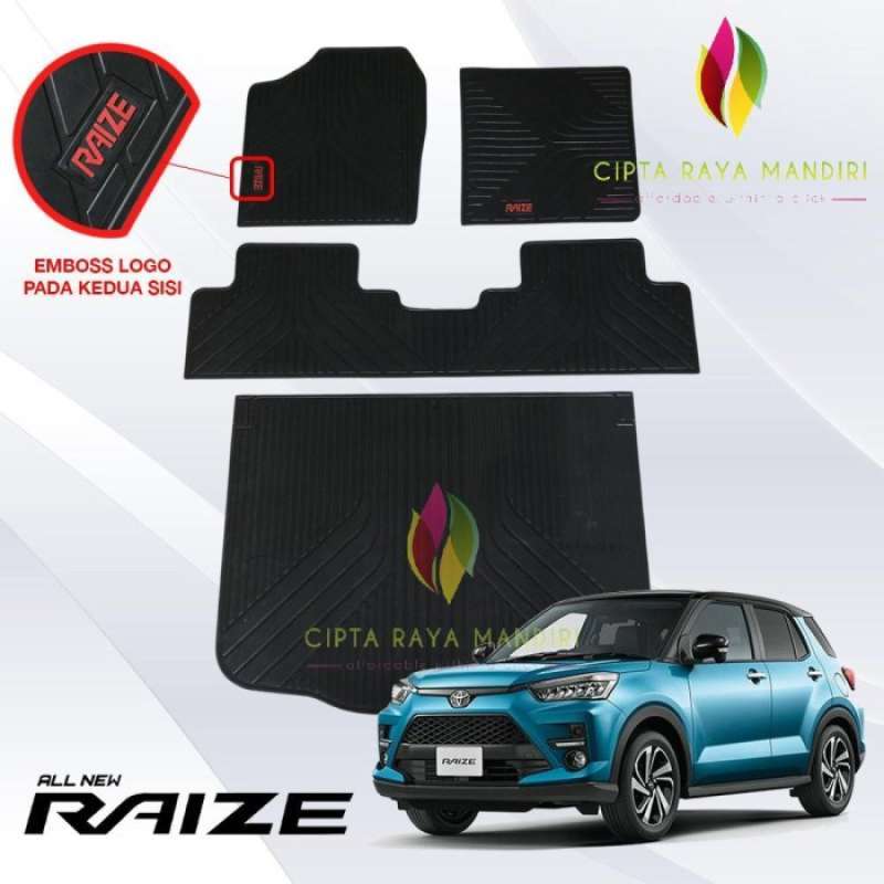 Promo Karpet Mobil TOYOTA Raize Full Set - LOGO Diskon 23% di Seller ...