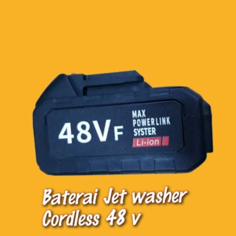 Promo Battery Alat Steam Mobil-Motor Jet Washer Cordless 48 V Diskon 9% ...