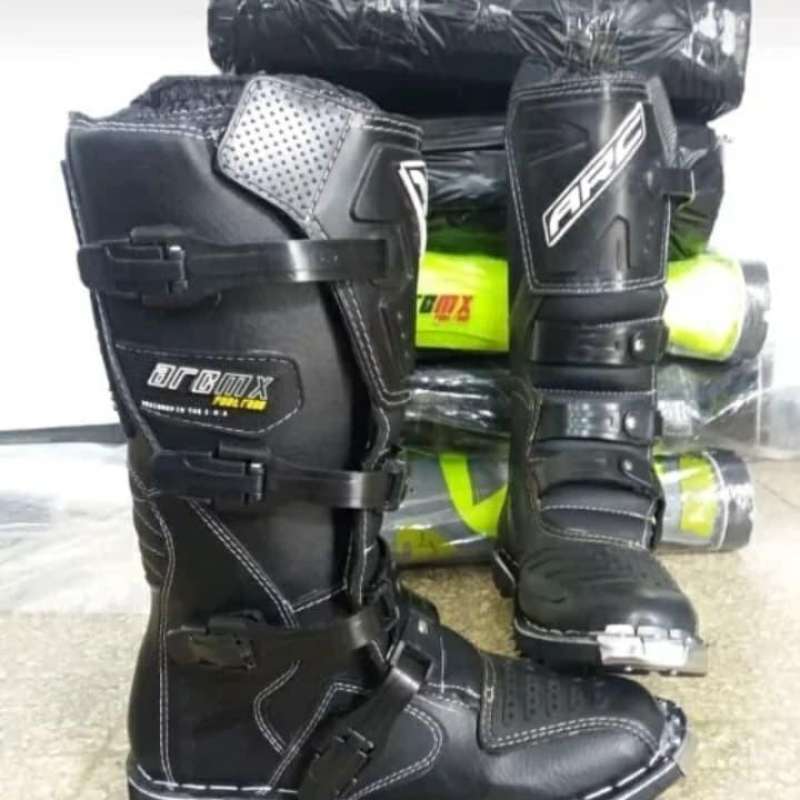 Jual Sepatu cross asli kulit Arcmx sepatu safety - 42 di Seller ...