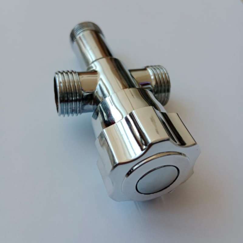 Promo Stop kran 1/2 stainless / keran air cabang keran closet duduk ...