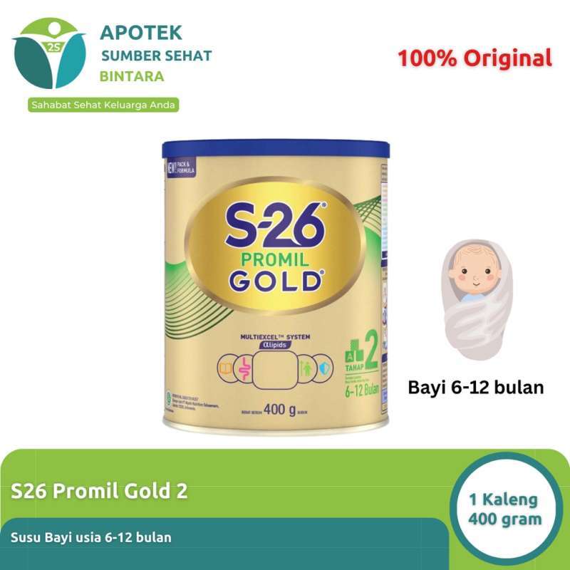 Jual S26 Promil Gold Tahap 2 Usia 6-12 Bulan di Seller Apotek Sumber ...