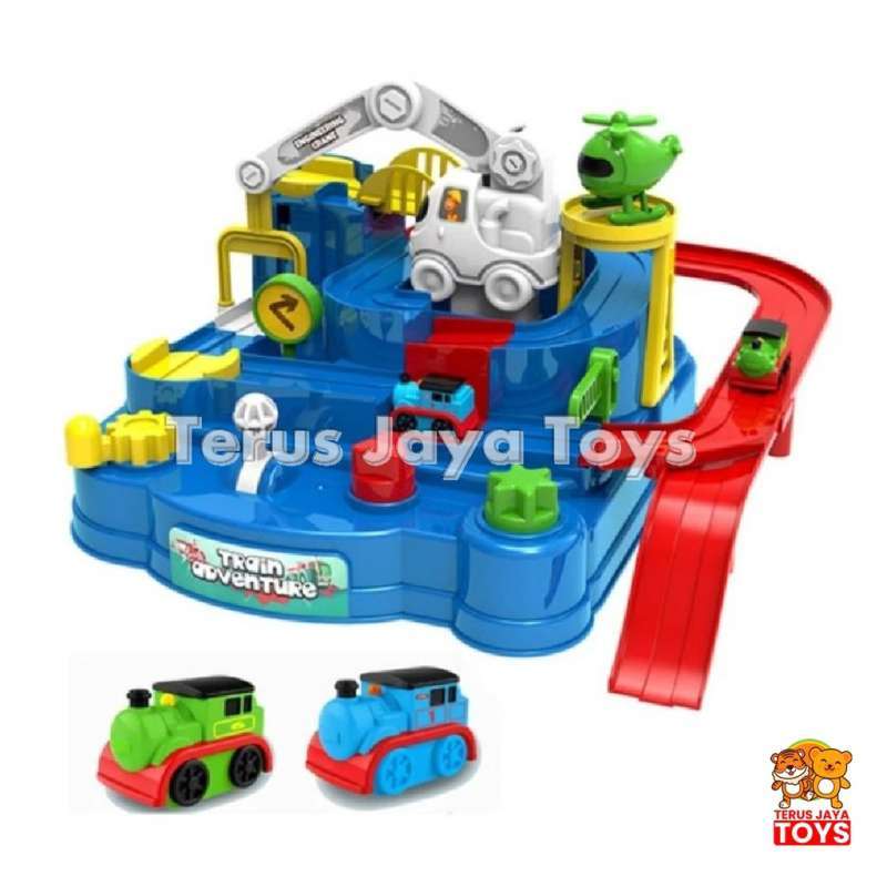 Jual Mainan Edukasi Anak Car Track Adventure / Train Adventure di ...