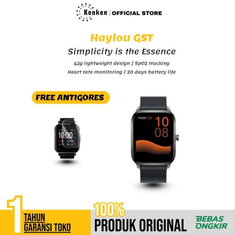 Jual Haylou GST LS09B Smartwatch SpO2 Tracking Original di Seller ...