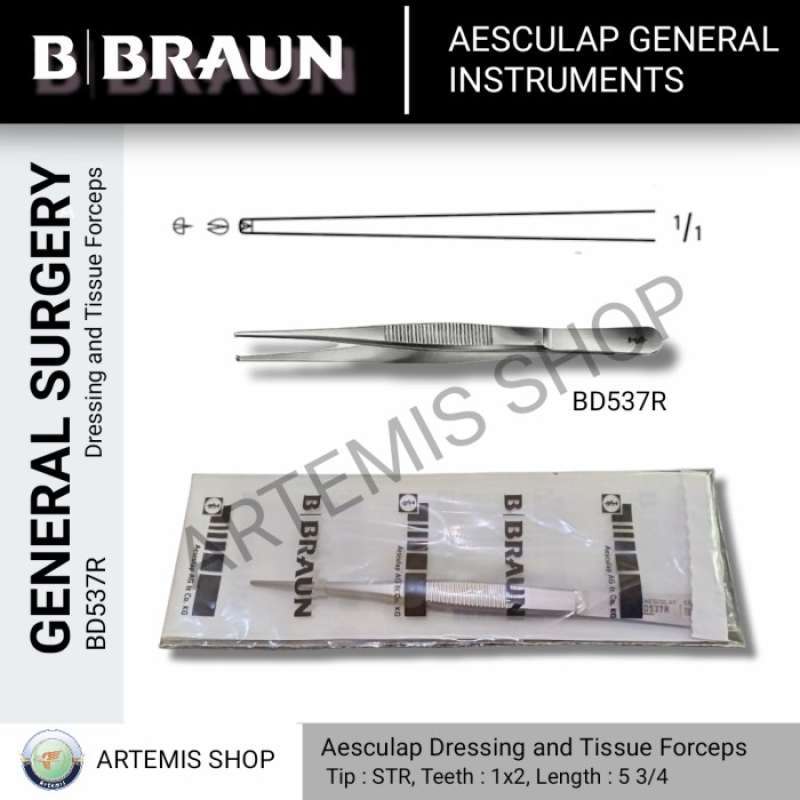 Jual Aesculap Dressing And Tissue Forceps-bd Series Di Seller Ella ...