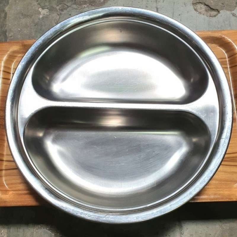 Promo Food Pan Insert Rolltop Bulat SUNNEX 6,8L Sekat 2 Stainless ...