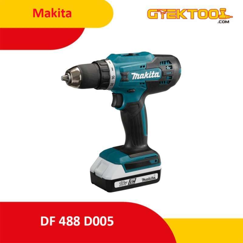 Promo Makita Df488d005 / Df 488 D005 Mesin Bor Cordless 18v Driver ...