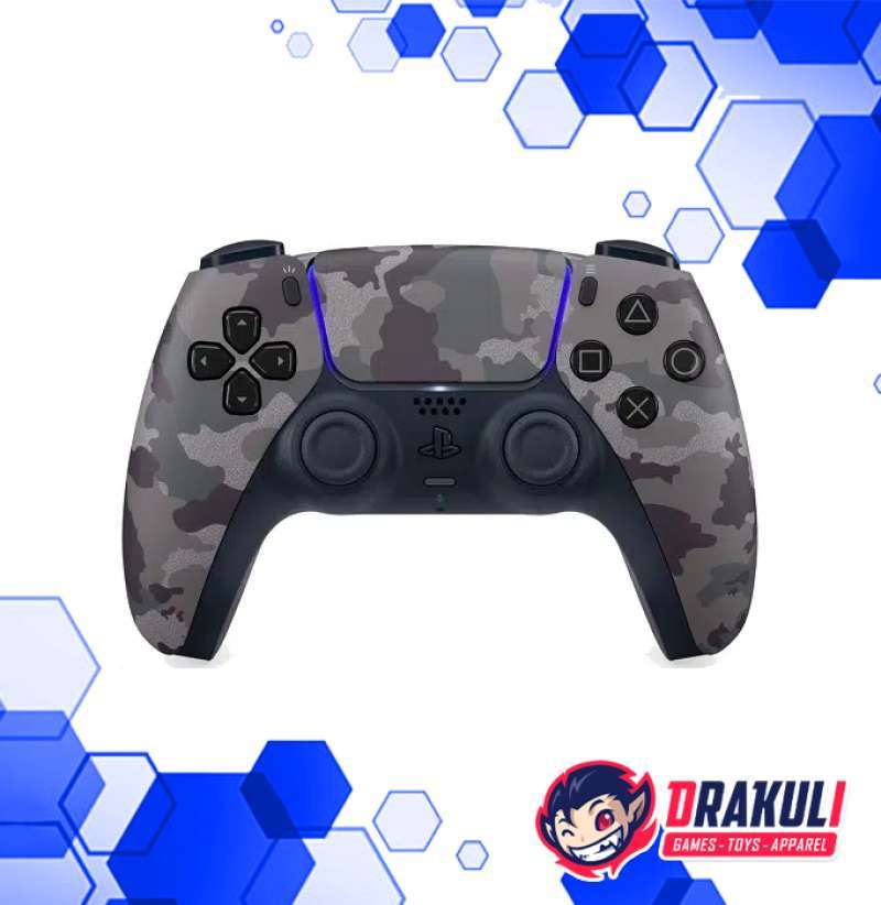 Jual PS5 DualSense Wireless Controller - Gray Camouflage di Seller ...