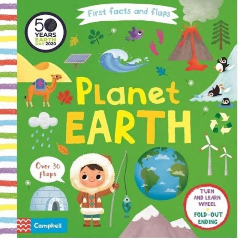 Jual Campbell first facts and flaps planet earth di Seller Mideer123 ...
