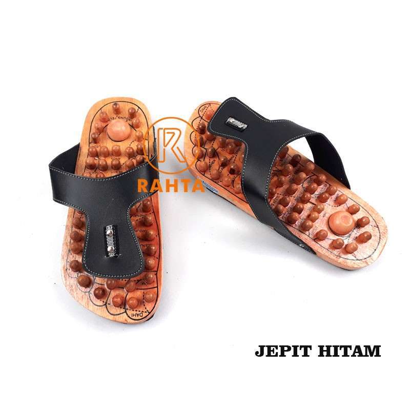Jual KT40-Rahta Sandal Kesehatan Kayu/Sendal Refleksi Kaki/Sendal ...