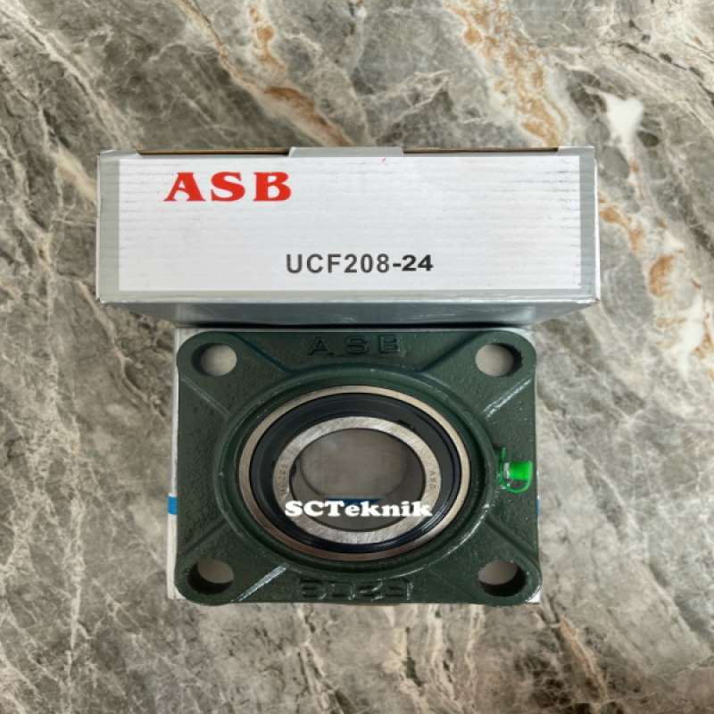 Promo Bearing Pillow Block Ucf 208-24 Asb / F208 - 24 Asb ( As 38.1 Mili ) Diskon 15% di Seller ...