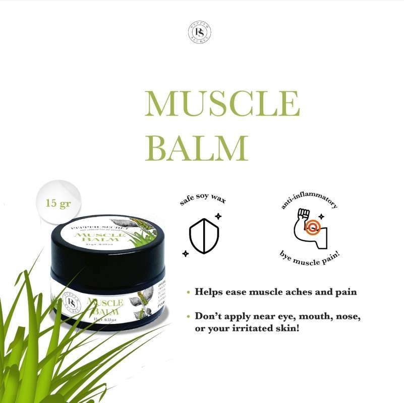 Jual Pepper Secret Muscle Balm - Citronella di Seller Pepper Secret ...