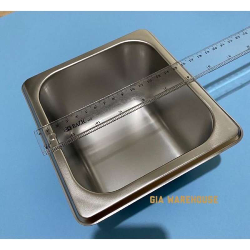 Jual Insert 1/6 15cm Chafing Dish Food Pan Gastronom Stainless Steel Di ...