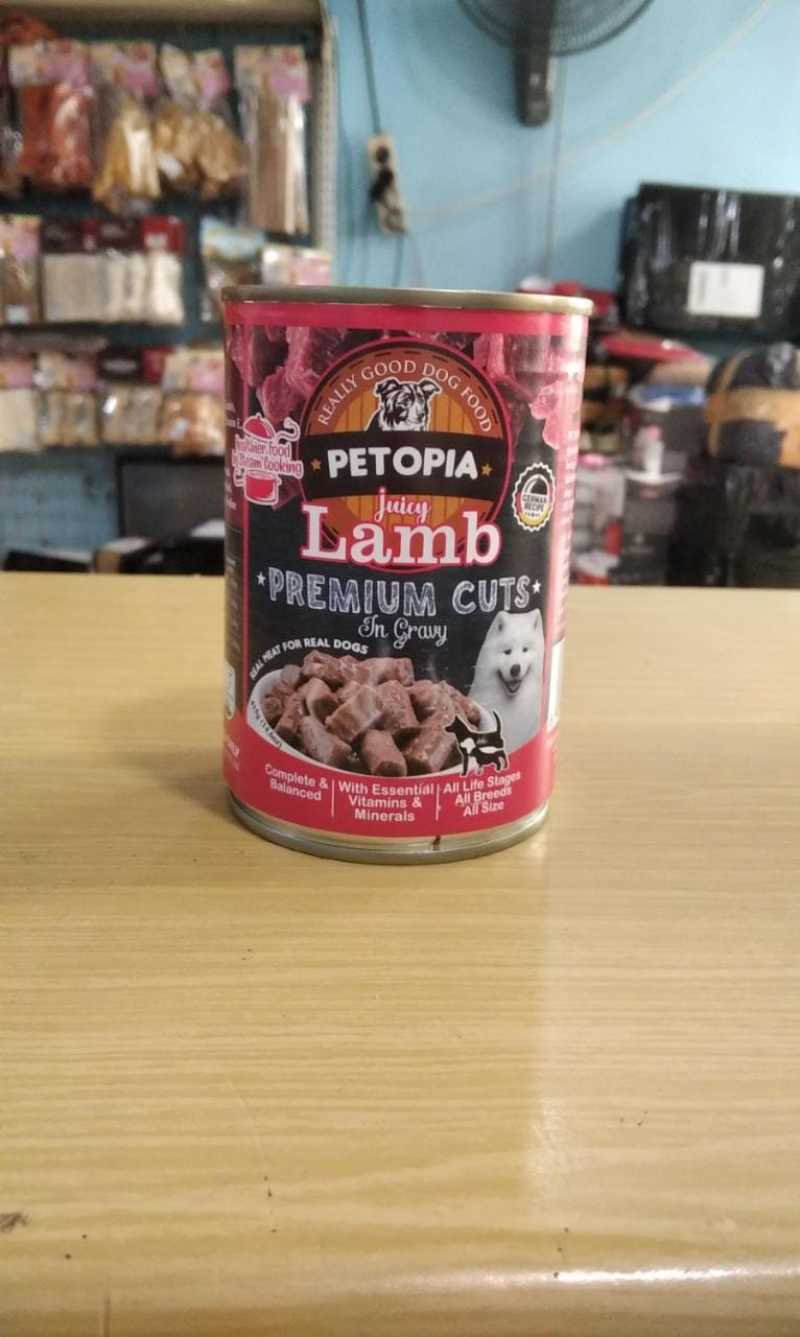 Jual PETOPIA PREMIUM CUTS GRAVY MAKANAN BASAH ANJING 415 GR TENDER BEEF ...