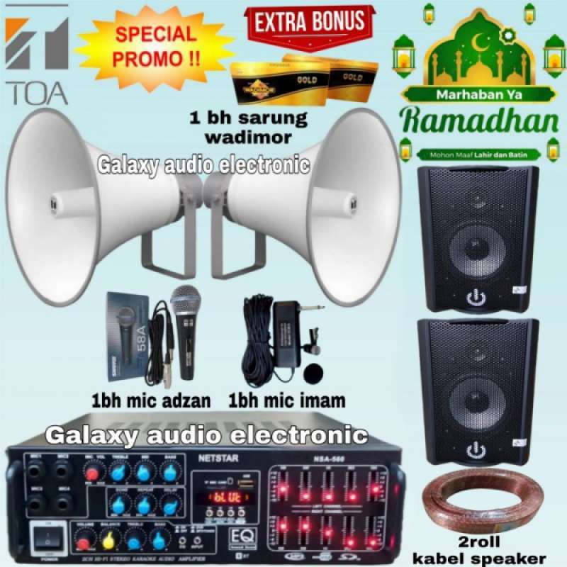 Promo Paket Speaker Toa Masjid Dan Musola Diskon 15% di Seller Venaya Store - Cengkareng Timur ...