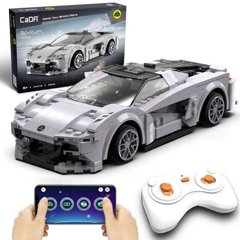 Jual Double E Cada Bricks Lotus Car C51071w Dual Mode Control 308pcs Di ...