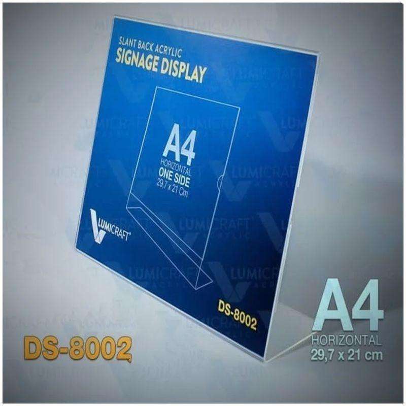 Jual Acrylic Label Display Akrilik Brosur Kartu Nama A4 di Seller ...