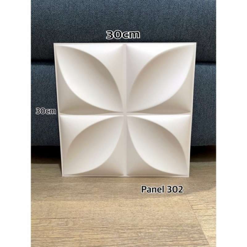 Jual Wall Panel 3d Dinding Pvc Putih Diamond Star Kotak Di Seller ...
