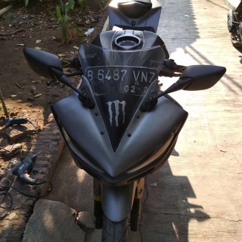 Promo Spion Pendek Yamaha R15 V2 Carbon Diskon 50% Di Seller Bengkel ...
