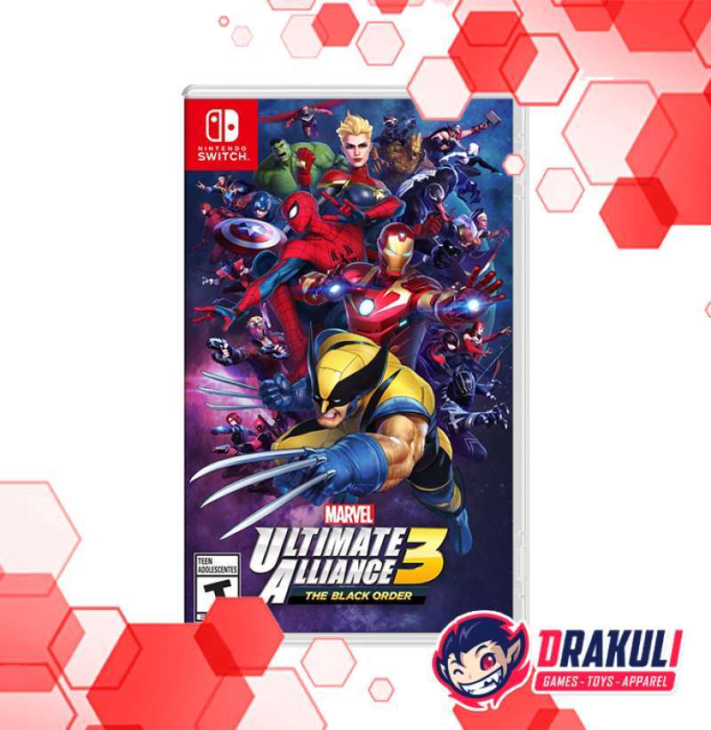 Jual Switch Marvel Ultimate Alliance 3 The Black Order (Asia/English ...