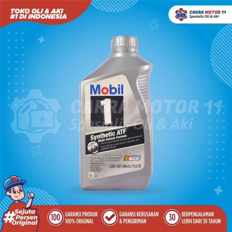Jual MOBIL 1 ATF FULL SYNTHETIC MULTI VEHICLE FORMULA 1LT di Seller ...