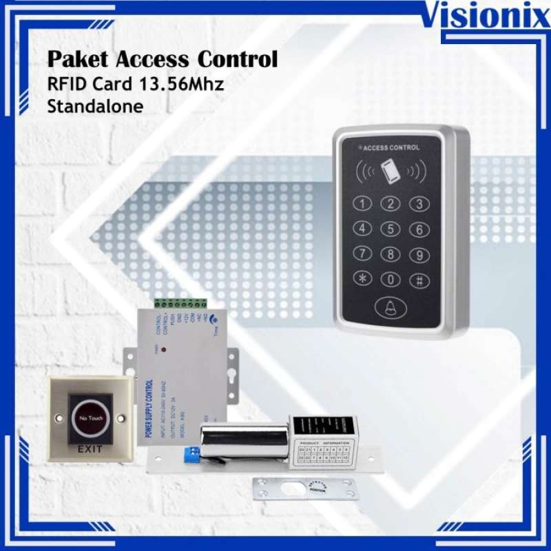 Jual Paket Access Control Kartu Rfid 125khz Standalone Access - Pintu ...
