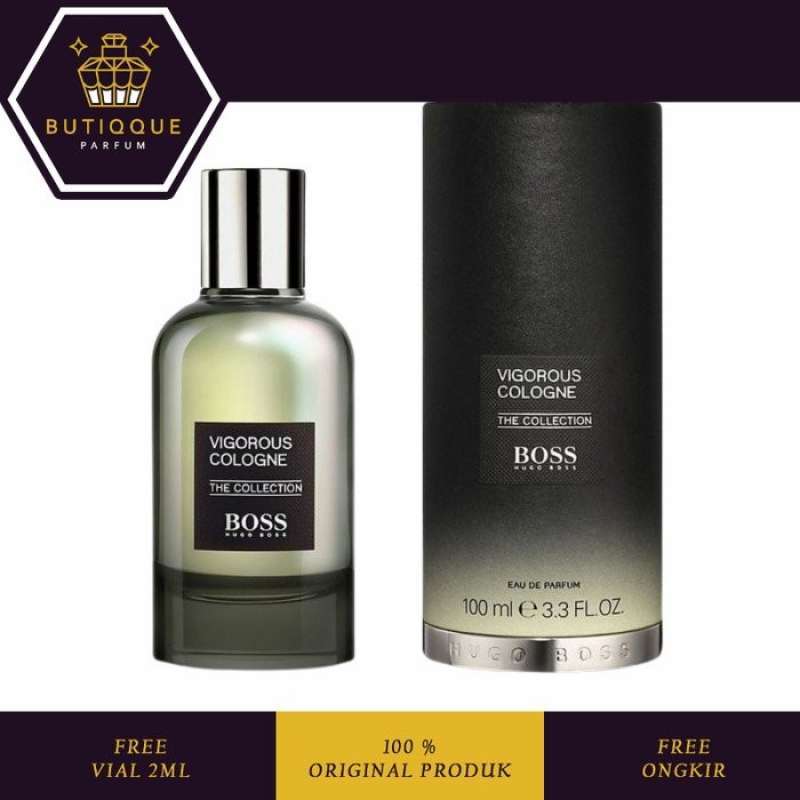 Promo Hugo Boss Vigorous Cologne EDP 100ml Original Full Set Diskon 33% ...