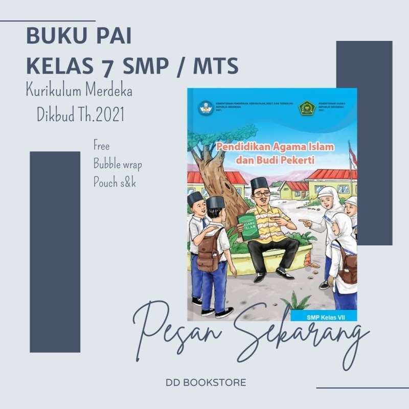 Promo Buku Pai Kelas 7 Smp / Mts Dikbud Kurikulum Merdeka K21 ...