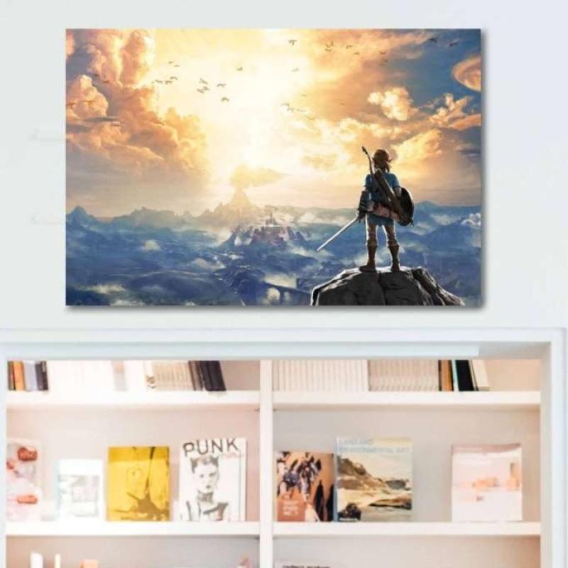 Jual Premium Poster - The Legend of Zelda- Borderless Frame 60x40cm di ...