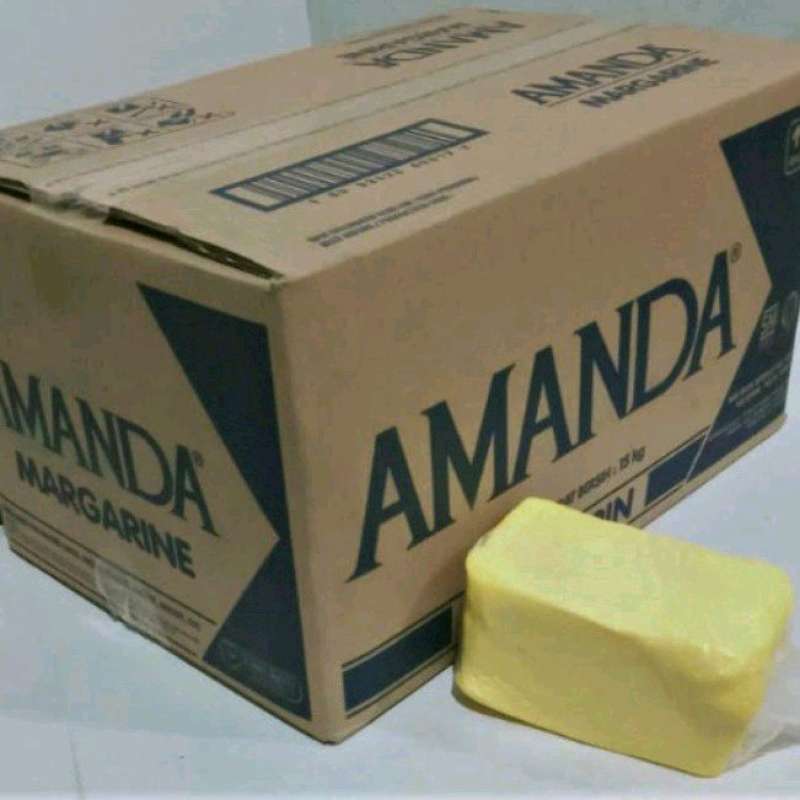 Jual [1 Kg] Margarin Amanda Kuning Margarine Serbaguna Di Seller Toko ...