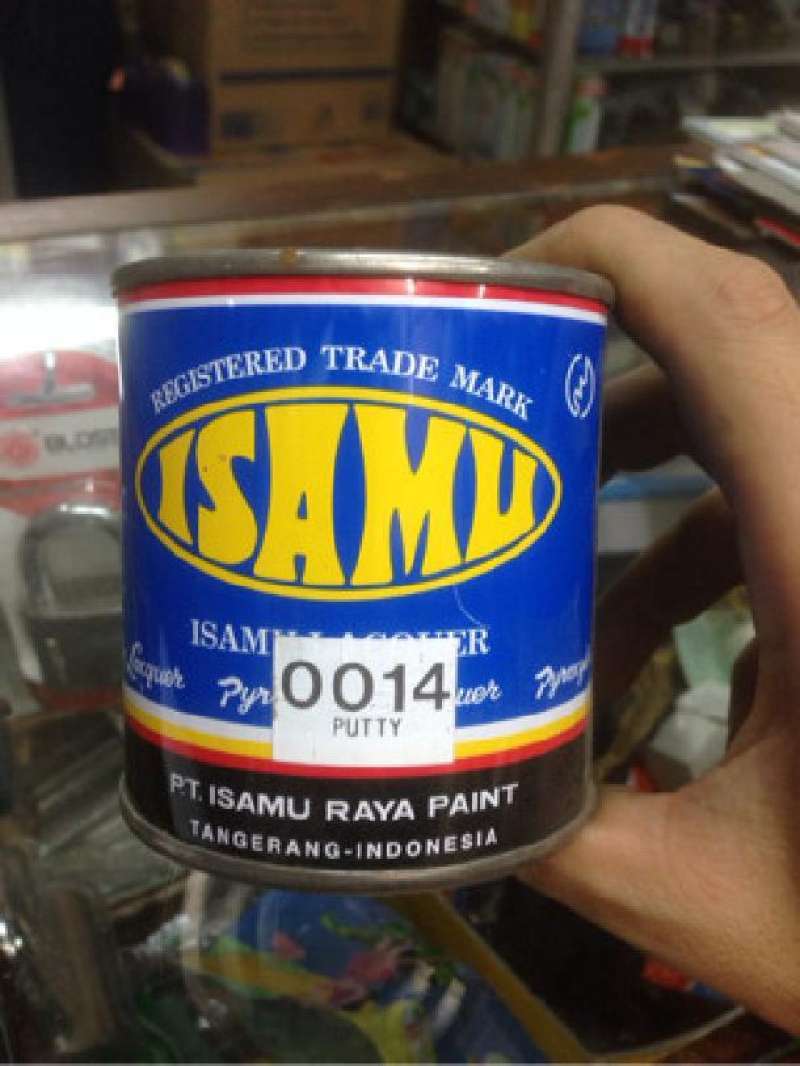Jual DEMPUL ISAMU 1/4 KG / DEMPUL BESI CAT MOBIL DLL KOMPON / COMPOUND ...