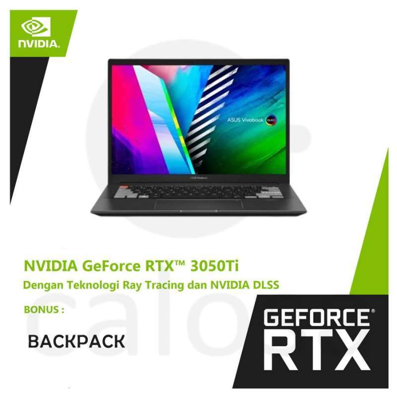 Jual ASUS CREATOR M7400QE GeForce RTXâ ¢ 3050Ti OLED713 R7 5800H 16GB ...