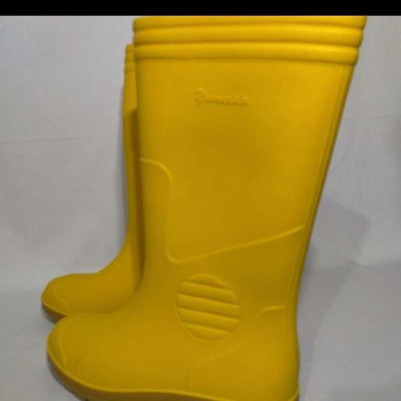 Jual Sepatu Boots Karet YUMEIDA Kuning Safety di Seller Olebu Shop ...