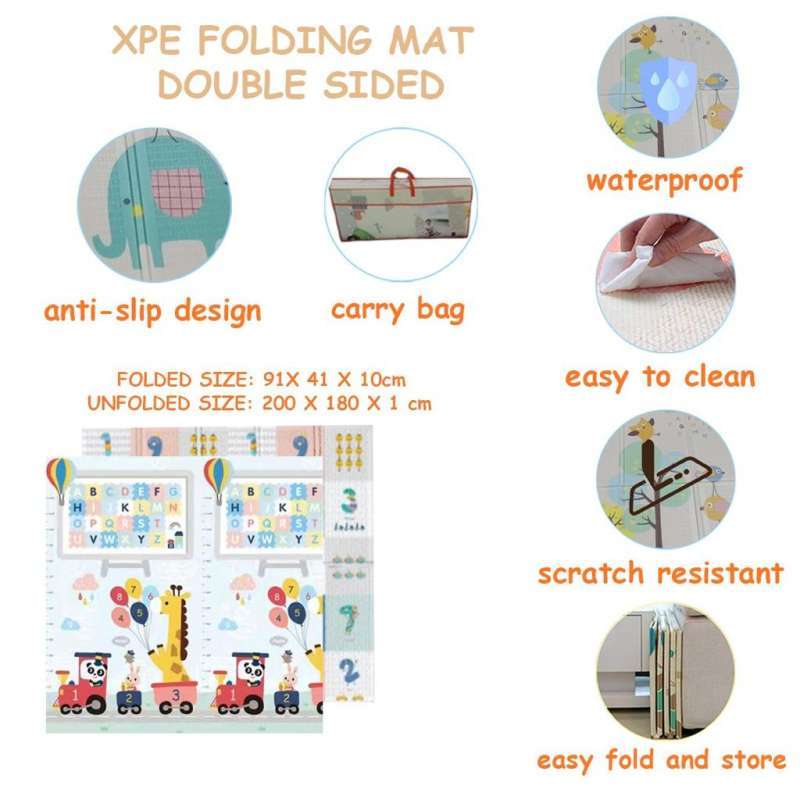 Jual Right Start Fold Mat Xpe Playmat Bayi - Fs-111 Dino Di Seller ...
