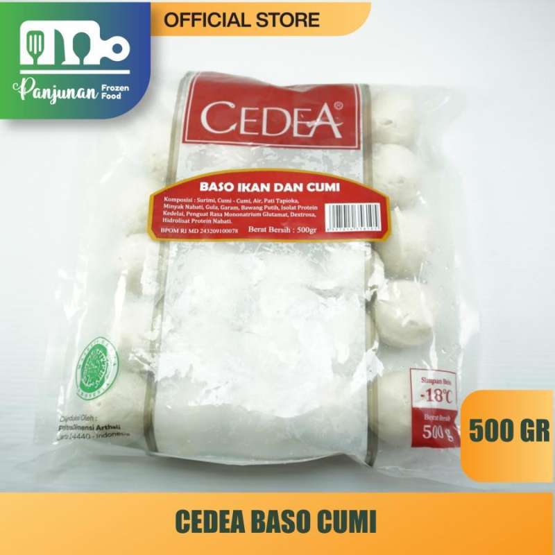 Jual Cedea Bakso Ikan Dan Cumi 500gr Ikan Olahan Rasa Cumi Harga Di ...