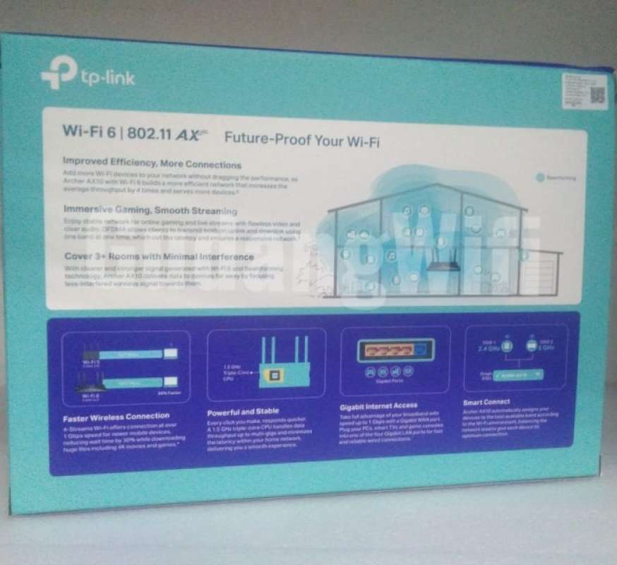 Jual Tp-link Archer Ax10 Ax1500 Wi-fi 6 Router Gigabit Ports Di Seller ...