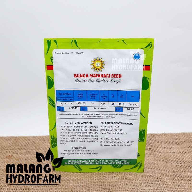 Jual Benih Cabai Rawit Merah Mahameru Cap Bunga Matahari Bibit ...