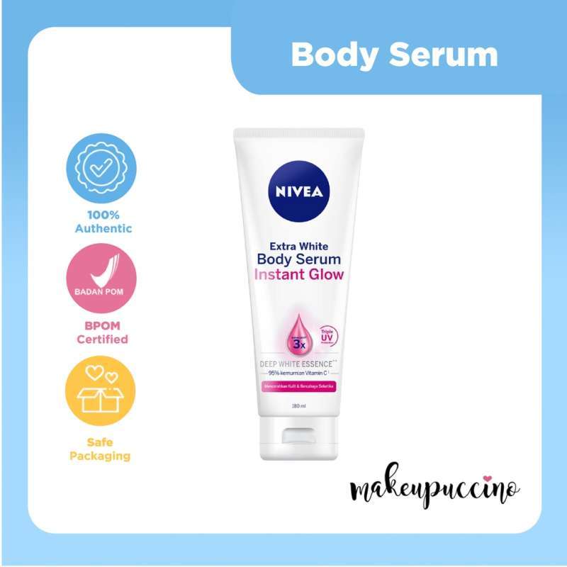 Jual Nivea Extra White Instant Glow Body Serum 180ml Di Seller