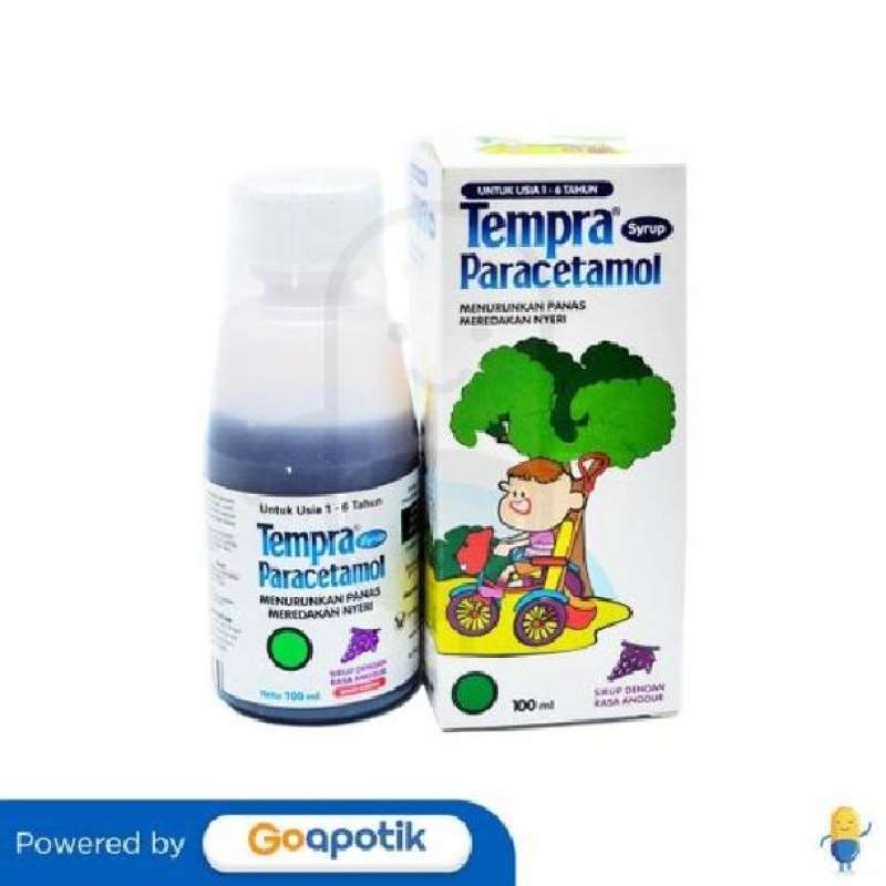 Jual TEMPRA RASA ANGGUR SIRUP 100 ML di Seller APOTEK MADANI FARMA ...