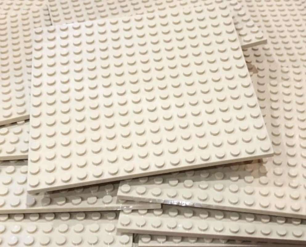 Jual Lego base plate 16x16 original bricks white tan sand di Seller ...