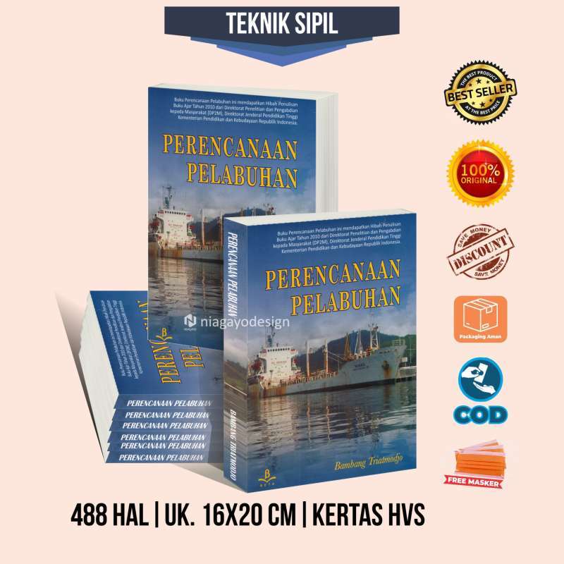 Jual Buku Teknik Sipil Perencanaan Bangunan Pantai/Pelabuhan/Bangunan ...