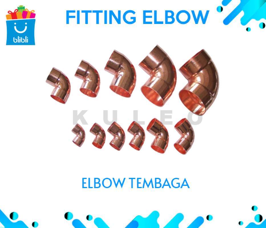 Jual Elbow Tembaga / Knee Tembaga / Fitting Elbow - Elbow Tembaga - 5/ ...