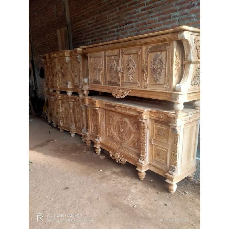 Jual Buffet Minimalis/Rak Meja Tv Kayu Jati di Seller Kencana Meubel ...