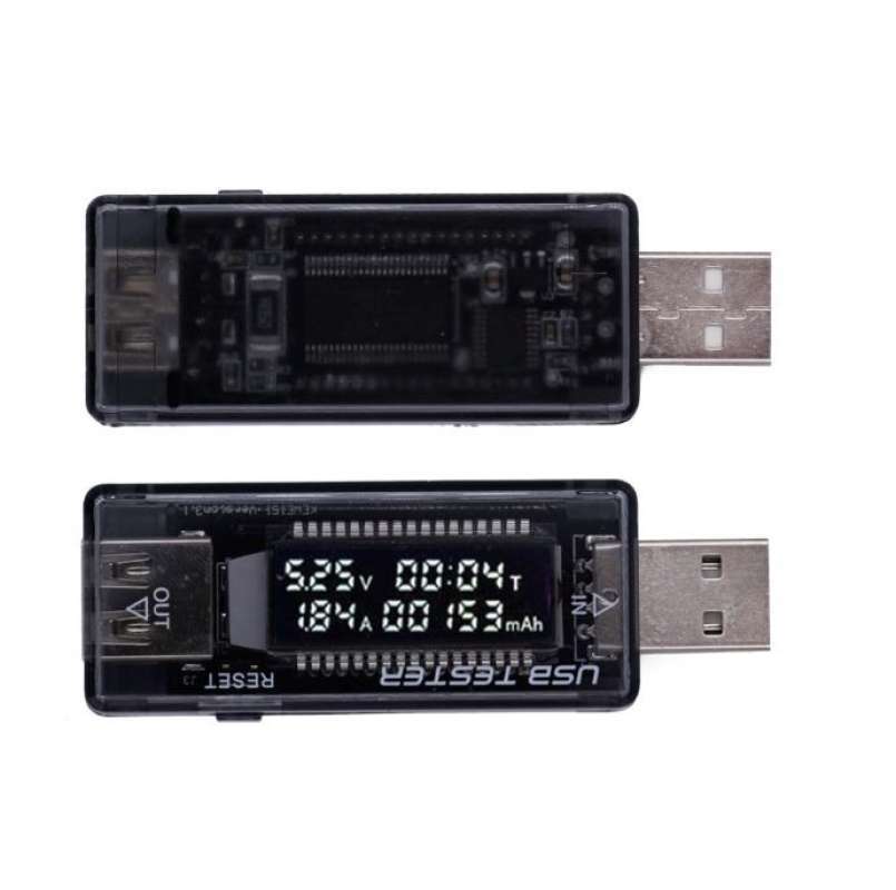 Promo Usb Safety Tester Voltage Multimeter Tegangan Listrik Dan ...
