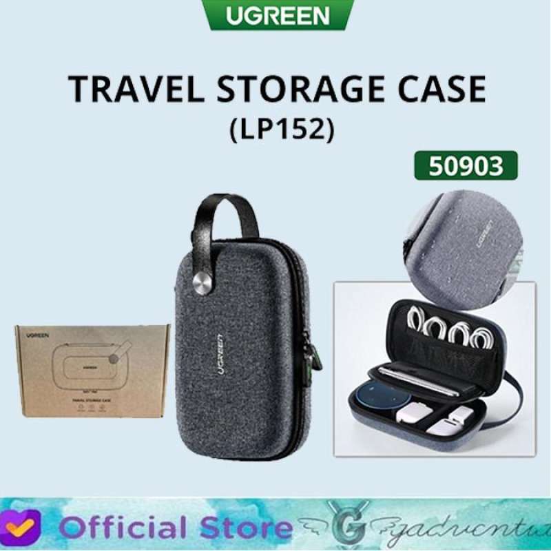 Jual UGREEN Pouch Storage Case Travel Tas Organizer Kabel Charger ...