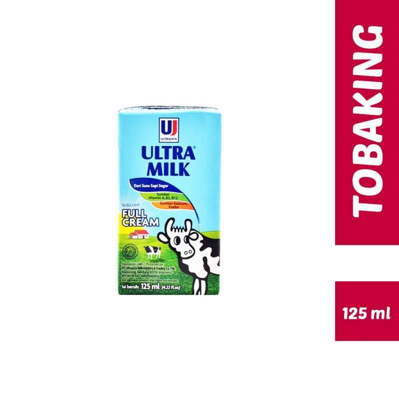Jual Susu Ultra Milk 125ml Susu Cokelat UHT Coklat Stroberi - Full ...