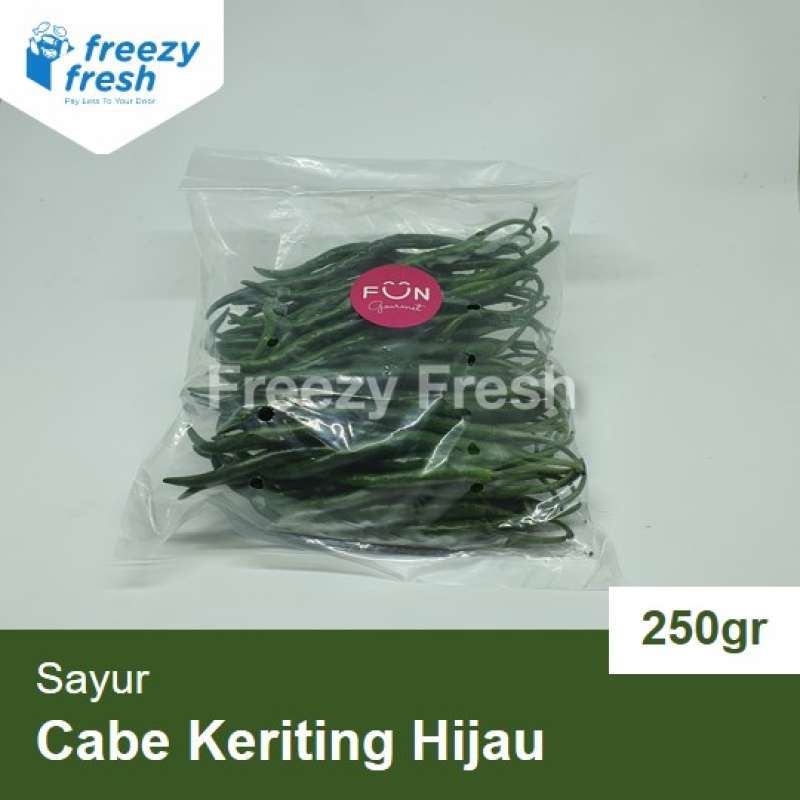 Jual FREEZY FRESH Cabe Keriting Hijau di Seller Freezy Fresh ...